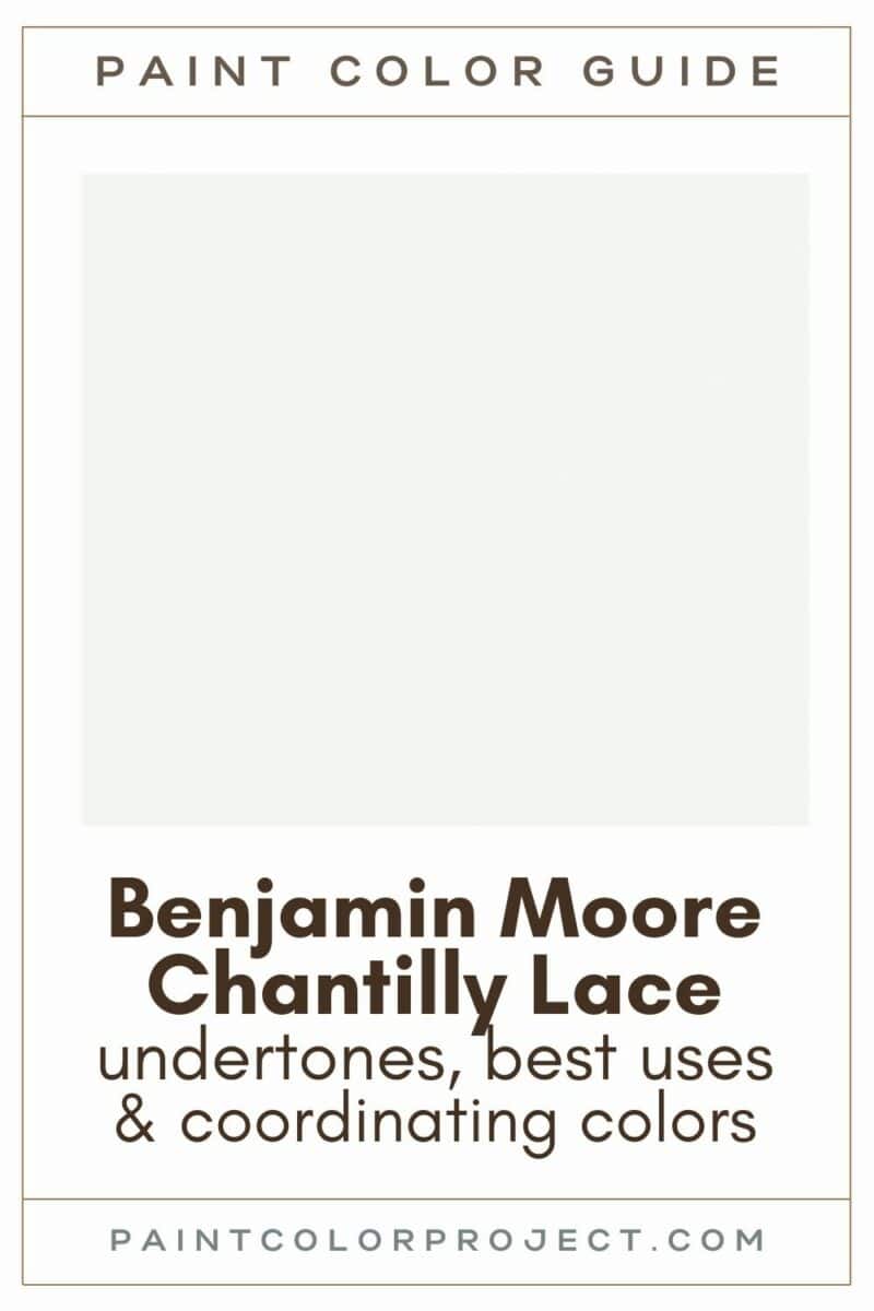 Benjamin Moore Chantilly Lace: a complete color review - The Paint ...