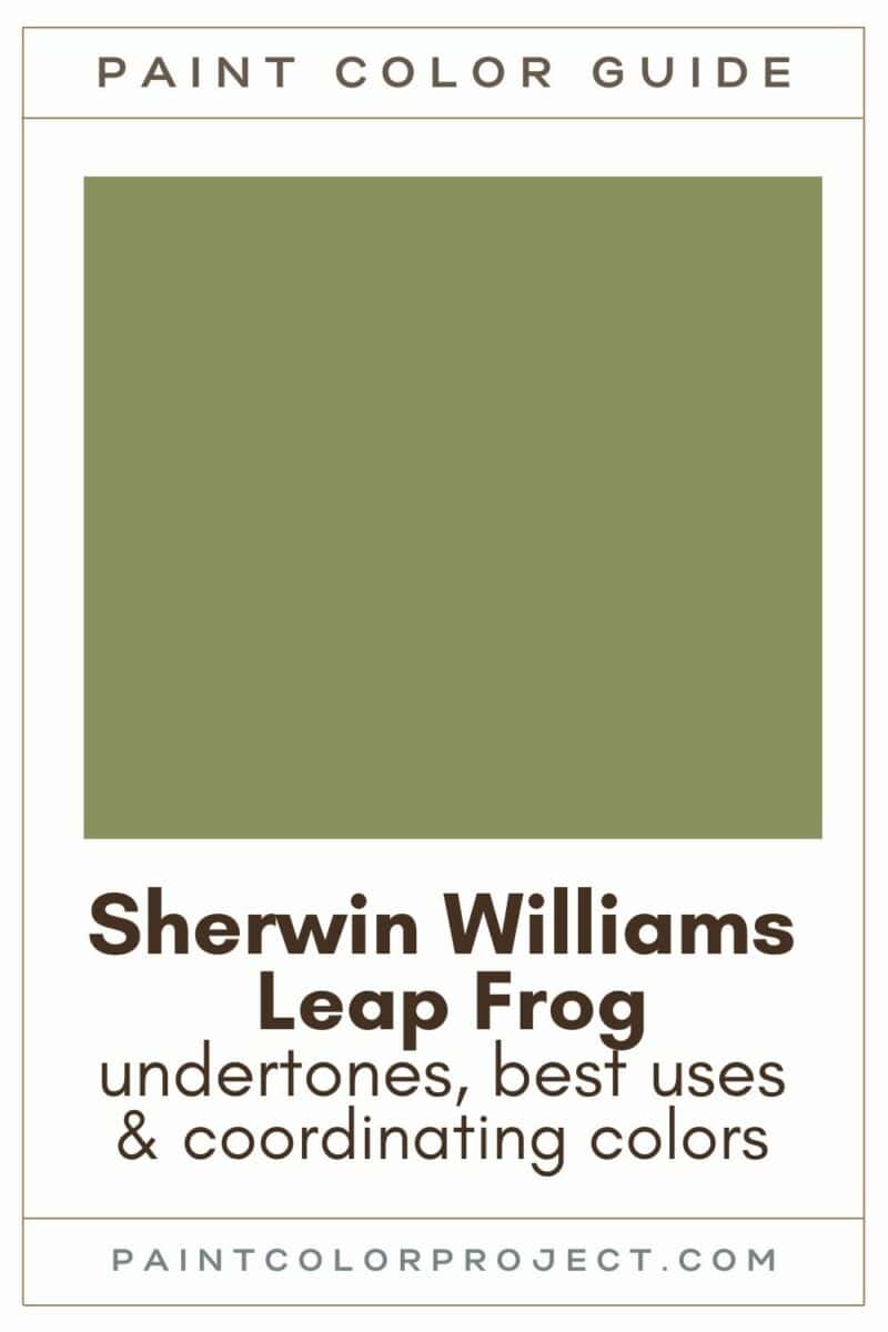 Sherwin Williams Leapfrog: a complete color review - The Paint Color ...