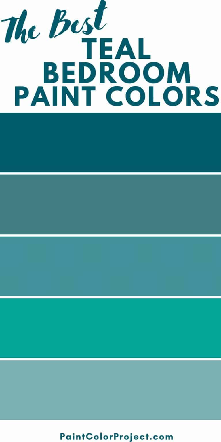 The 13 best teal paint colors for bedrooms - The Paint Color Project