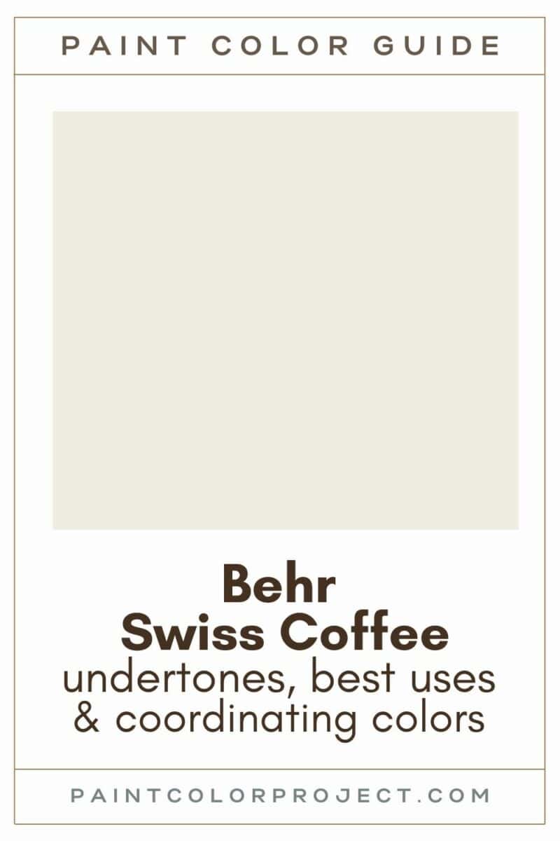 Behr Swiss Coffee: a complete color review - The Paint Color Project