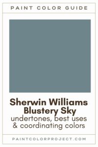 Sherwin Williams Blustery Sky: a complete color review - The Paint ...