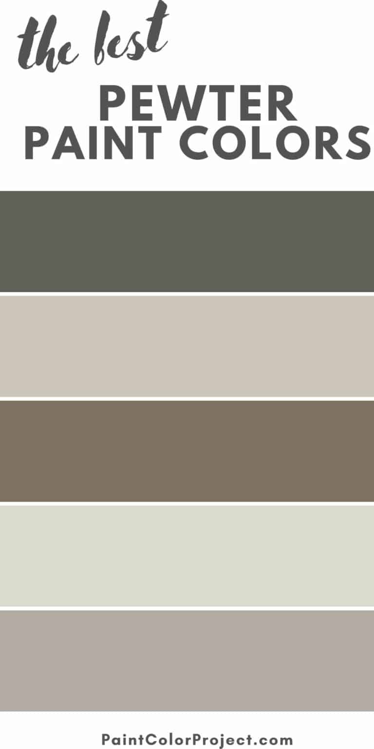 16 Best Pewter Paint Colors - The Paint Color Project