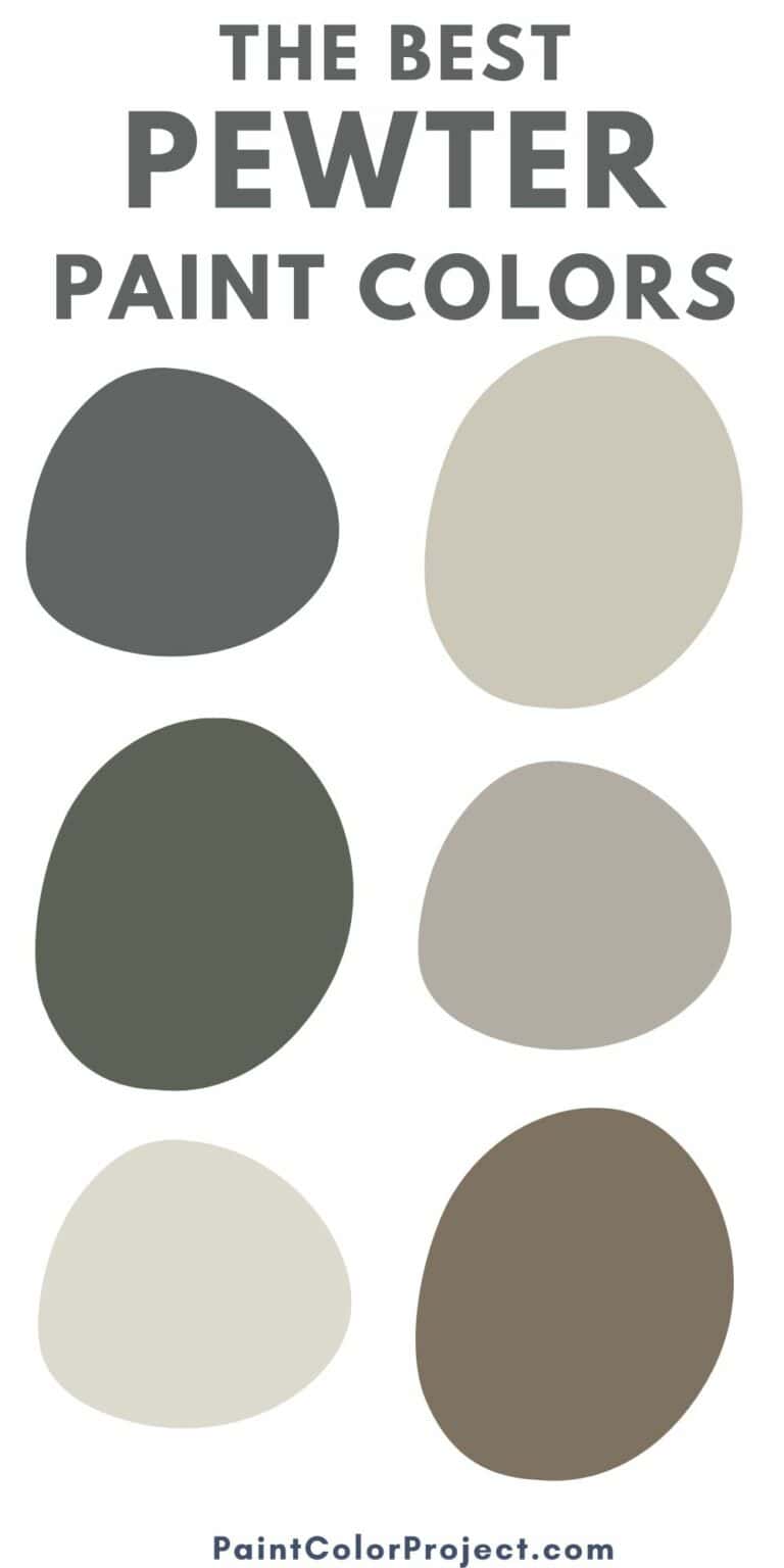 16 Best Pewter Paint Colors - The Paint Color Project
