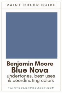 Benjamin Moore Blue Nova: a complete color review - The Paint Color Project