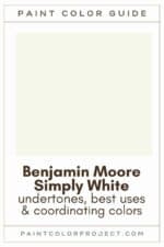 Benjamin Moore Simply White: a complete color review - The Paint Color ...
