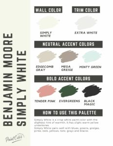 Benjamin Moore Simply White: a complete color review - The Paint Color ...