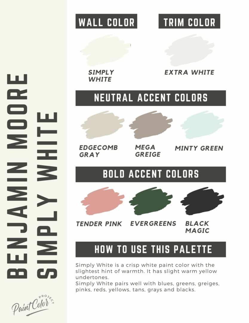 Benjamin Moore Simply White: a complete color review - The Paint Color ...