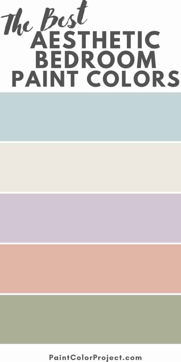 30 best aesthetic bedroom paint colors - The Paint Color Project