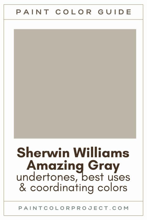 Sherwin Williams Amazing Gray: a complete color review - The Paint ...