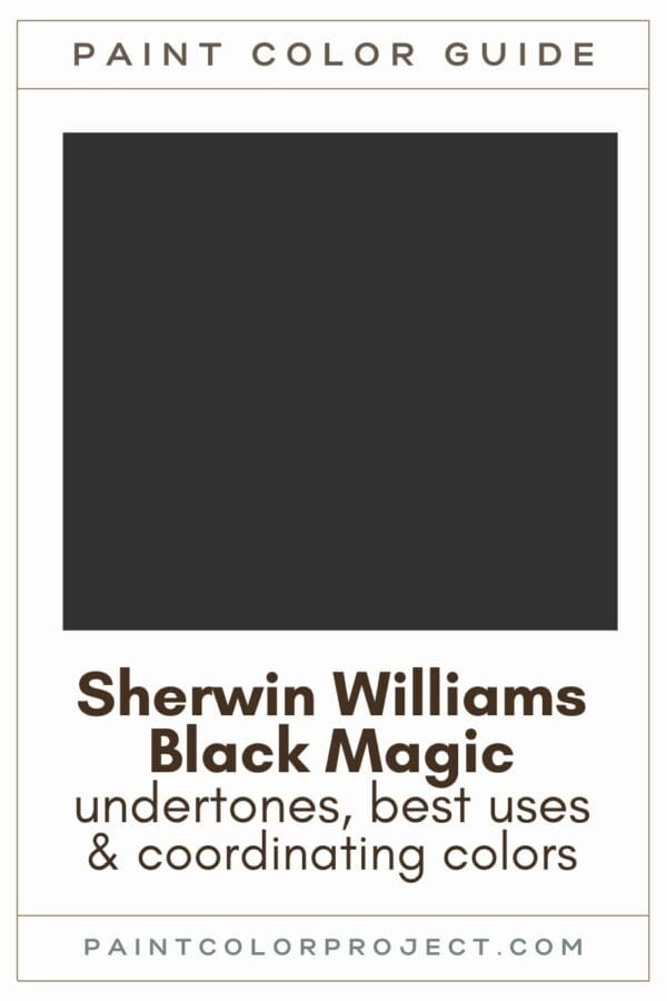 Sherwin Williams Black Magic: Complete Color Review - The Paint Color ...