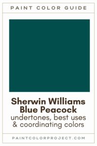 Sherwin Williams Blue Peacock: a complete color review - The Paint ...