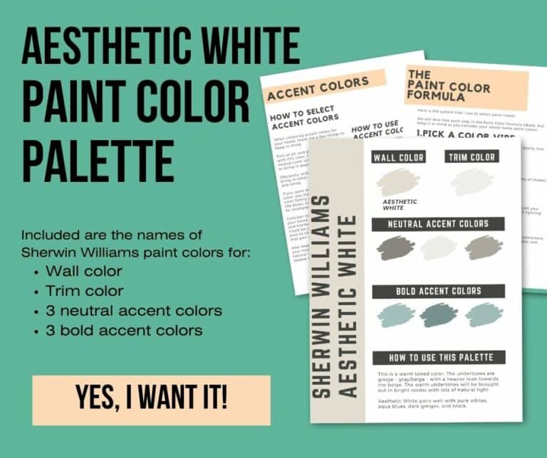 Sherwin Williams Aesthetic White: Complete Color Review - The Paint ...