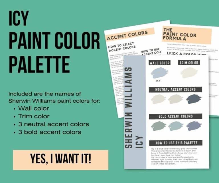 Sherwin Williams Icy: a complete color review - The Paint Color Project