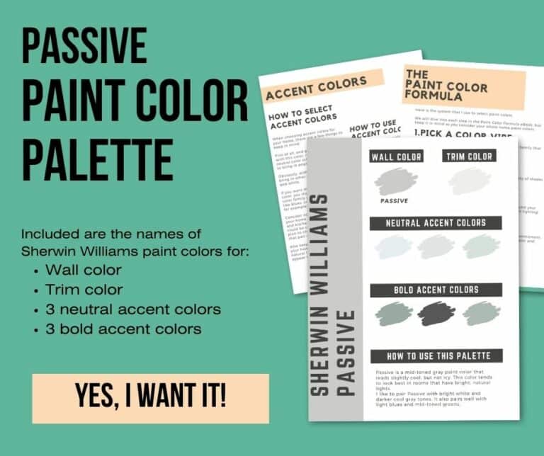 Sherwin Williams Passive: a complete color review - The Paint Color Project