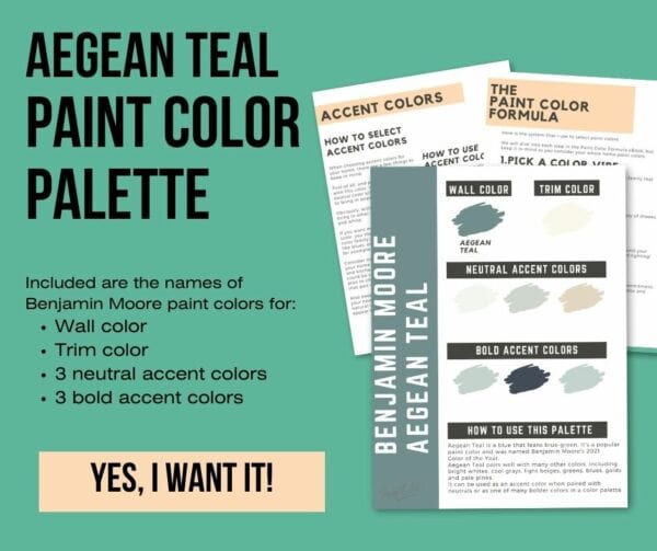 Benjamin Moore Aegean Teal: a complete color review - The Paint Color ...