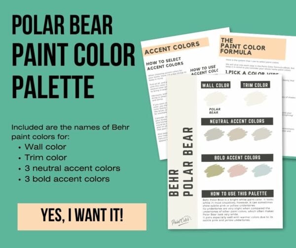 Behr Polar Bear: a complete color review - The Paint Color Project