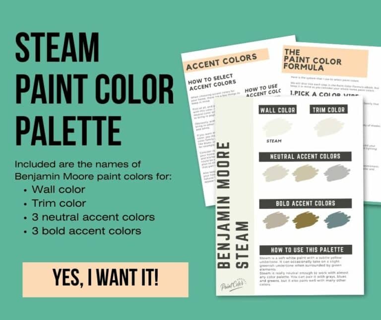 Benjamin Moore Steam: Complete Color Review - The Paint Color Project