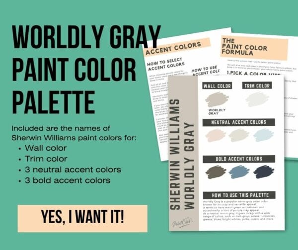 Sherwin Williams Worldly Gray: a complete color review - The Paint ...
