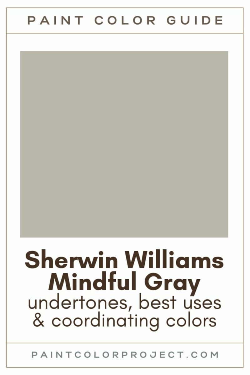 Sherwin Williams Mindful Gray: a complete color review - The Paint ...