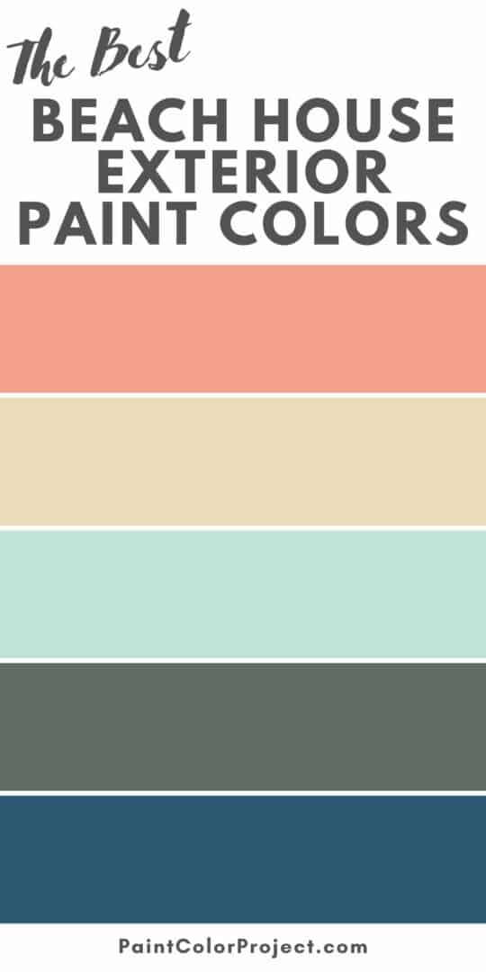 Best Beach House Exterior Paint Colors - The Paint Color Project