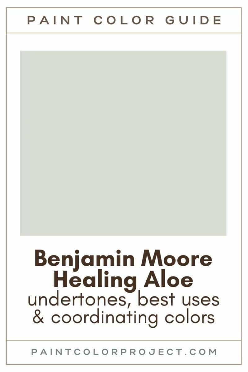 Benjamin Moore Healing Aloe: a complete color review - The Paint Color ...
