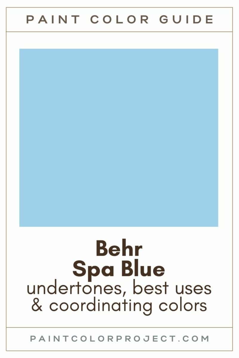 Behr Spa Blue: A Complete Color Review - The Paint Color Project