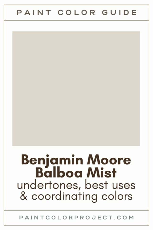Benjamin Moore Balboa Mist: a complete color review - The Paint Color ...