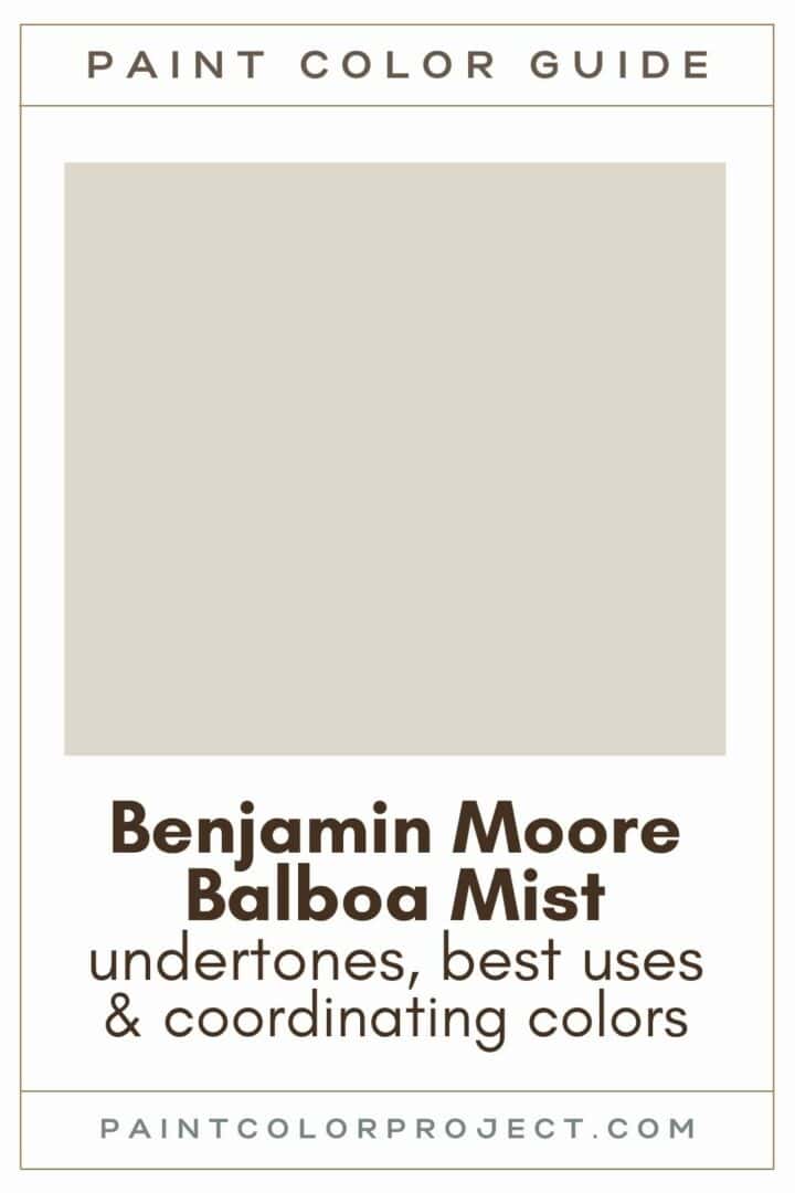 Benjamin Moore Balboa Mist: a complete color review - The Paint Color ...