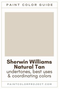 Sherwin Williams Natural Tan: a complete color review - The Paint Color ...