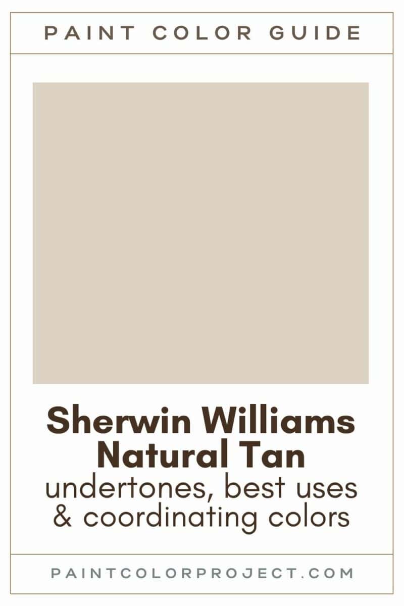 Sherwin Williams Natural Tan: a complete color review - The Paint Color ...