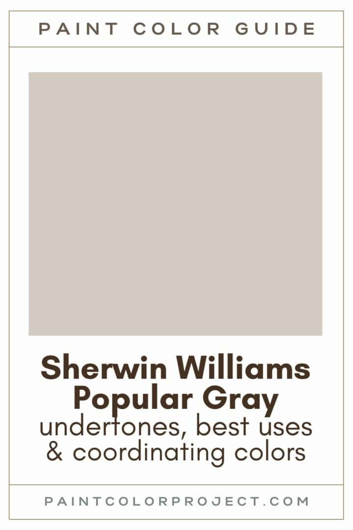 Sherwin Williams Popular Gray: A Complete Color Review - The Paint ...