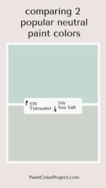 Sherwin Williams Tidewater vs Sea Salt: Let's Compare! - The Paint ...