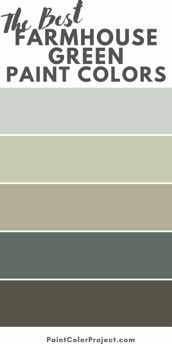 Best Farmhouse Green Paint Colors to Refresh Your Home - The Paint ...