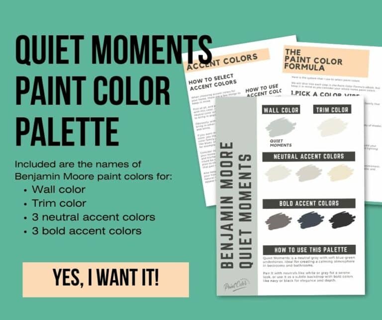 Benjamin Moore Quiet Moments: A Complete Color Review - The Paint Color ...