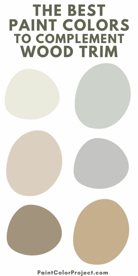 Best Paint Colors to Complement Wood Trim - The Paint Color Project