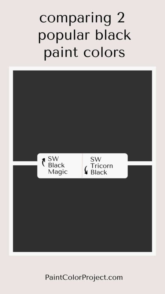 Sherwin Williams Black Magic: Complete Color Review - The Paint Color ...