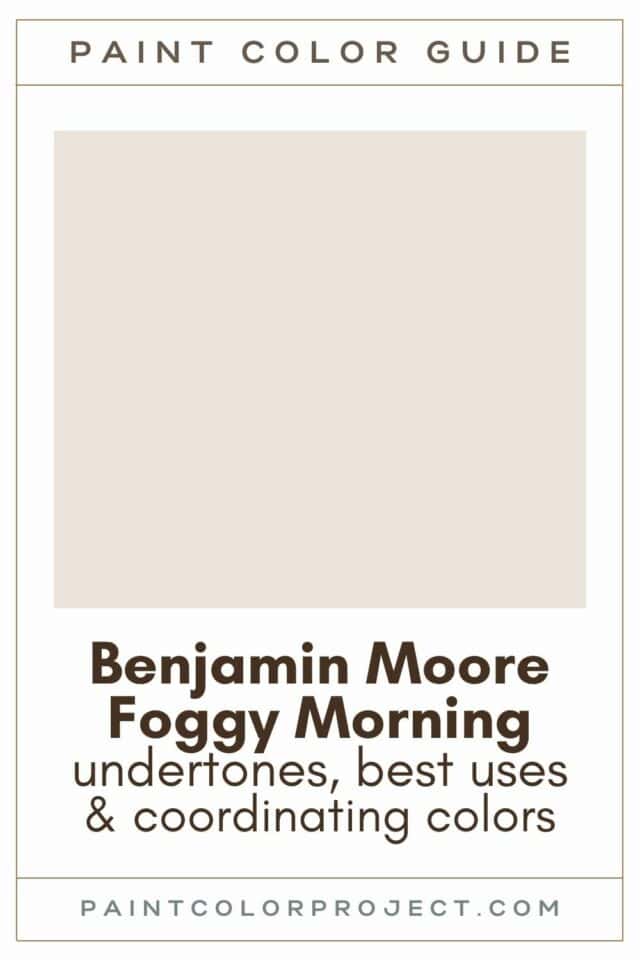 Benjamin Moore Foggy Morning: Complete Color Review - The Paint Color ...
