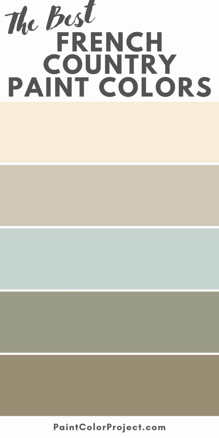 Best French Country Paint Colors - The Paint Color Project