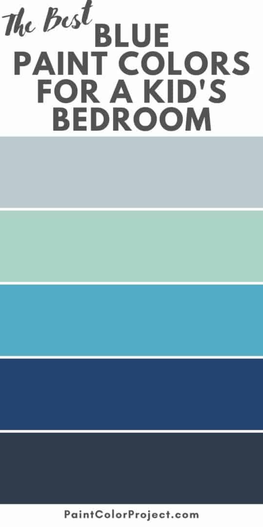 The Best Blue Paint Colors for a Kid’s Bedroom - The Paint Color Project
