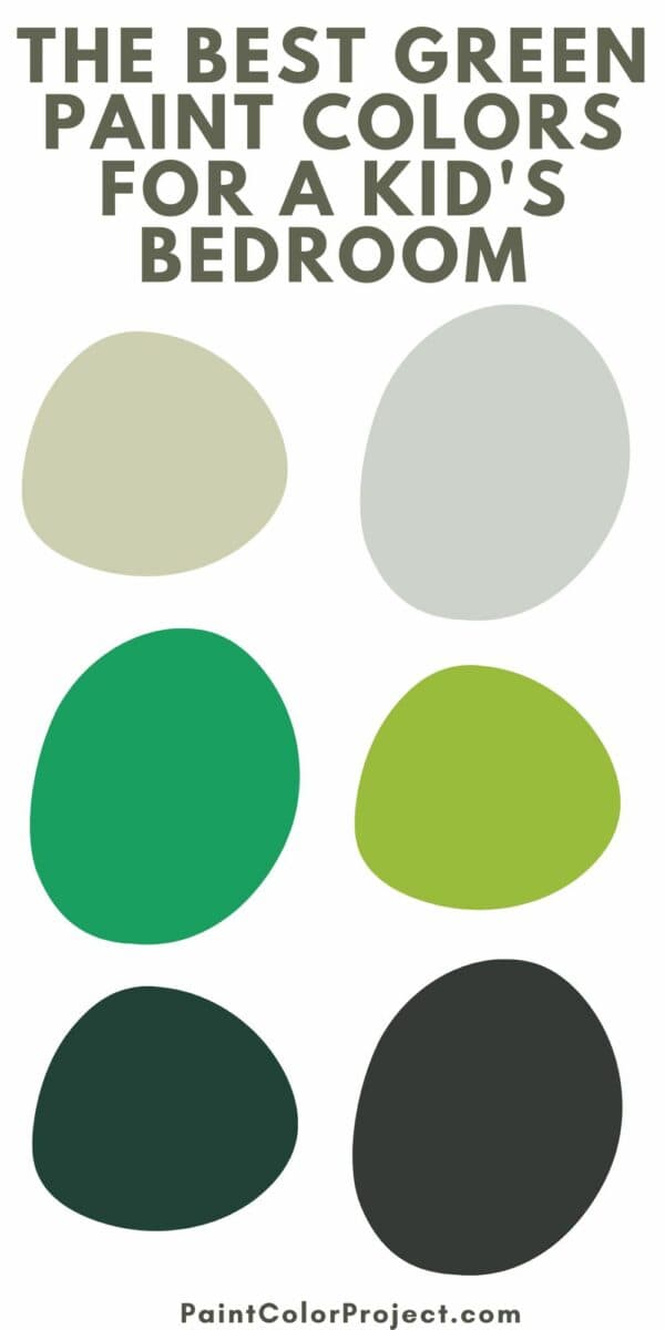 The Best Green Paint Colors for a Kid's Bedroom - The Paint Color Project