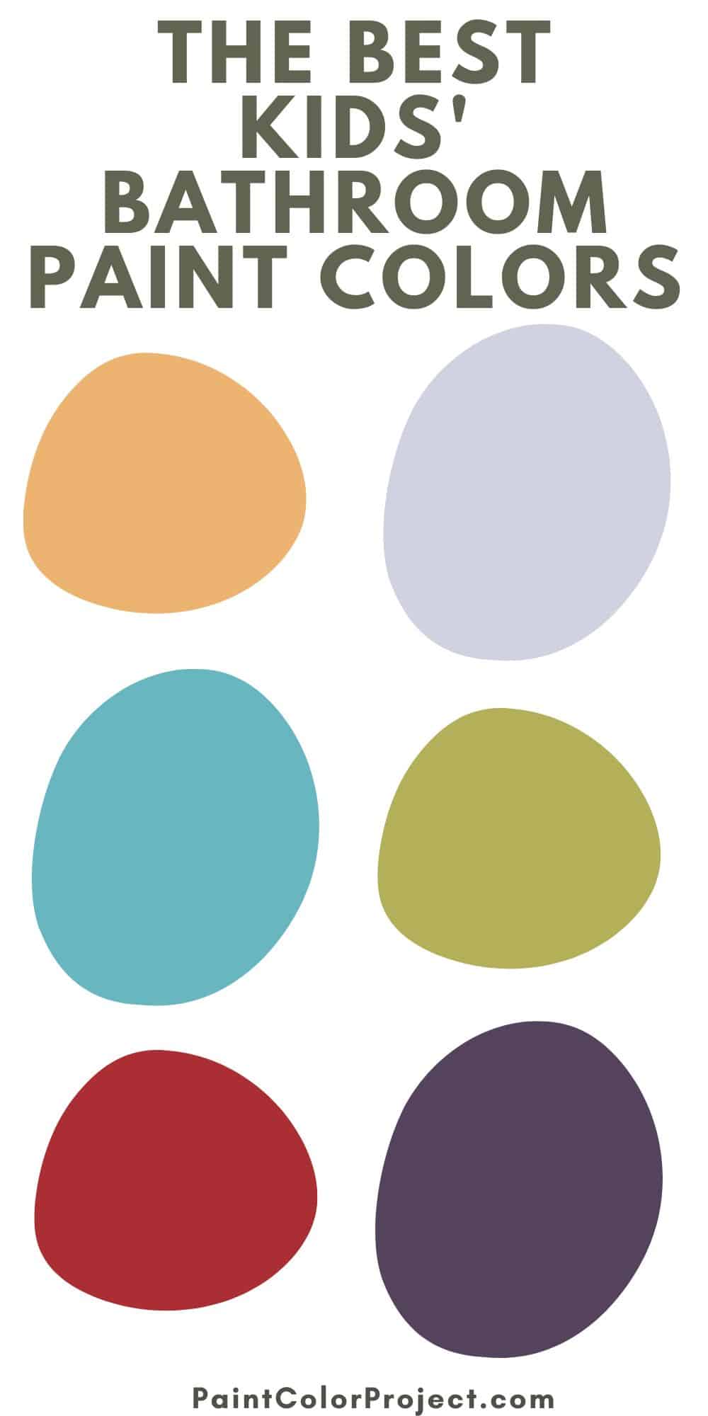The Best Kids' Bathroom Paint Colors - The Paint Color Project