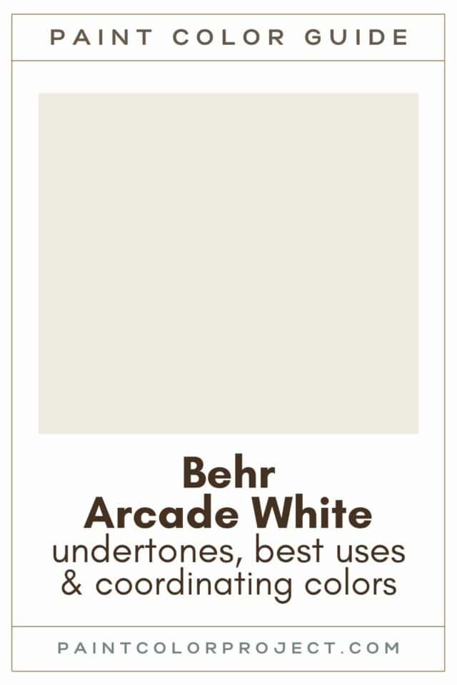 Behr Arcade White: Complete Color Review - The Paint Color Project