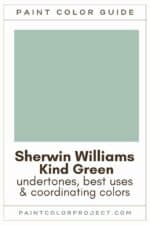Sherwin Williams Kind Green: Complete Color Review - The Paint Color ...