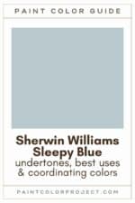 Sherwin Williams Sleepy Blue: Complete Color Review - The Paint Color ...