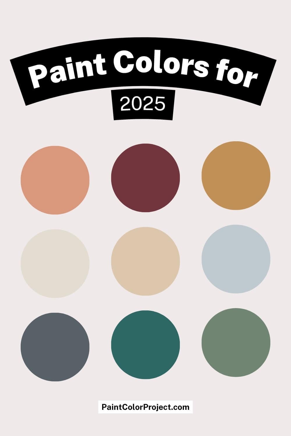 The Top Paint Color Trends for 2025 - The Paint Color Project