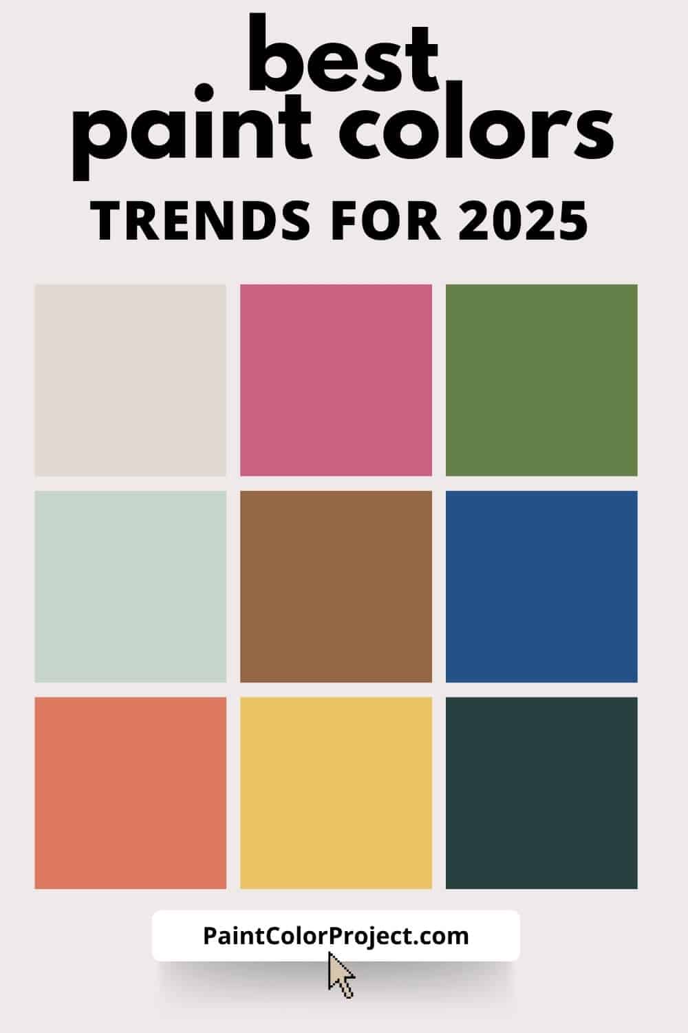 The Top Paint Color Trends for 2025 - The Paint Color Project