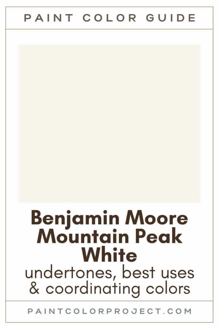Benjamin Moore Mountain Peak White: Complete Color Review - The Paint ...
