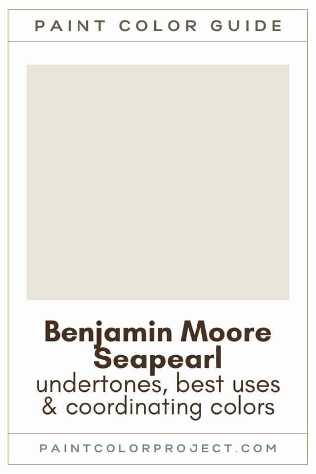 Benjamin Moore Seapearl: Complete Color Review - The Paint Color Project