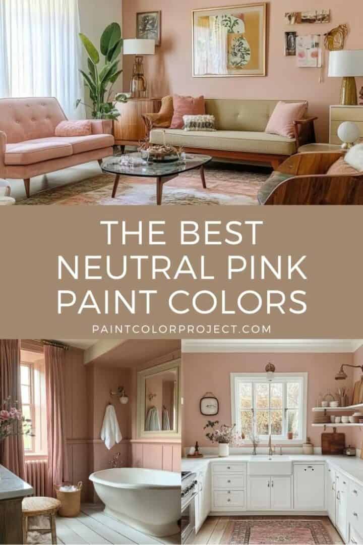 The Best Neutral Pink Paint Colors - The Paint Color Project