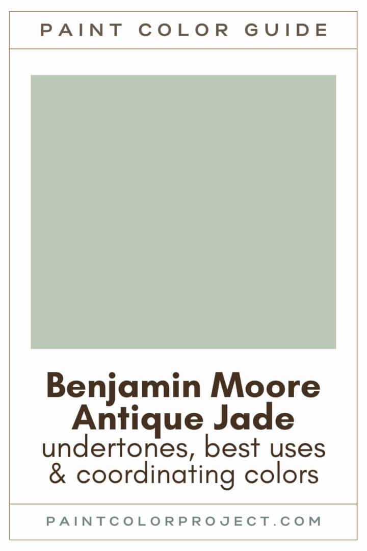 Benjamin Moore Antique Jade: A Complete Color Review - The Paint Color ...